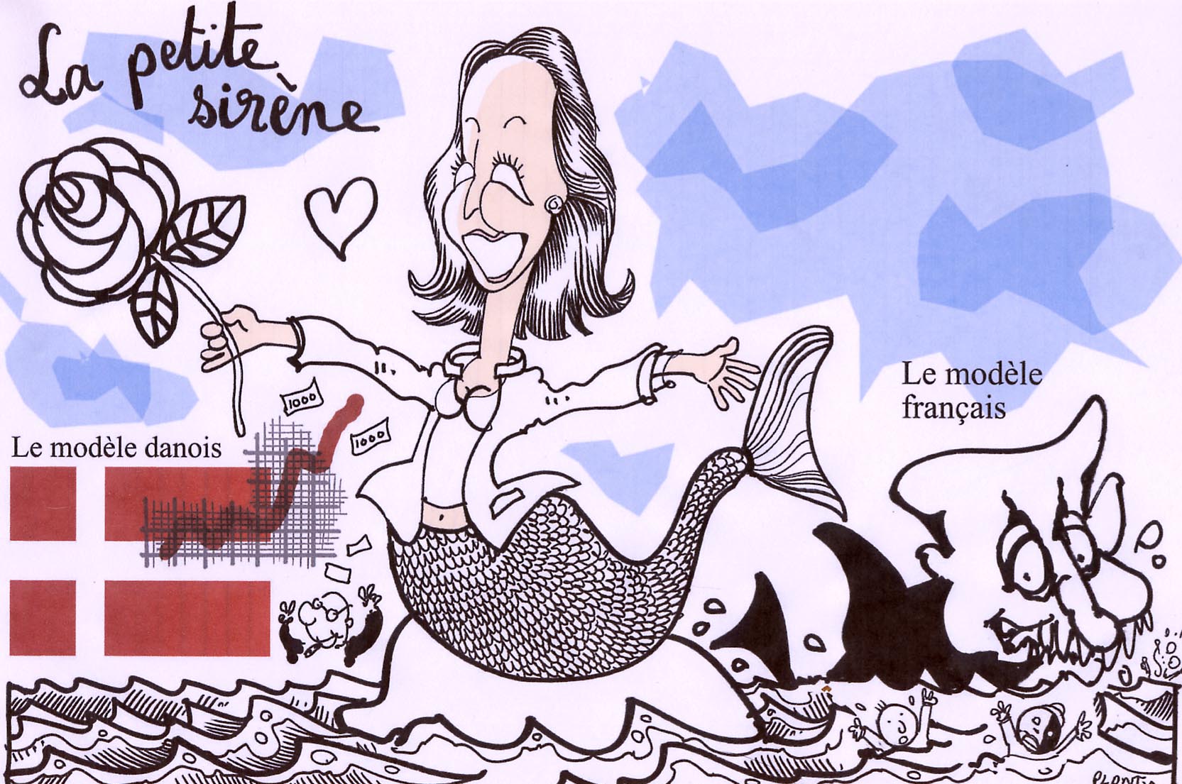 Les figures de réthorique et les procédés humoristiques du dessin de presse